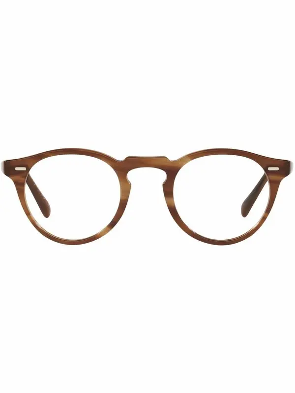 Oliver Spencer Gregory Peck Eyeglasses - White
