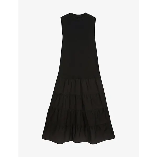 jersey bardot dress Ruched Bardot Jersey Dress-Burgundy