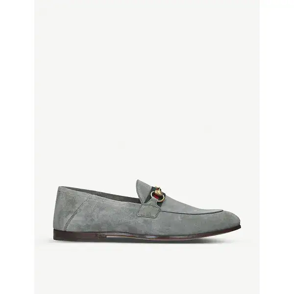 Gucci Web loafer - Grey GUCCI || Men main image 4