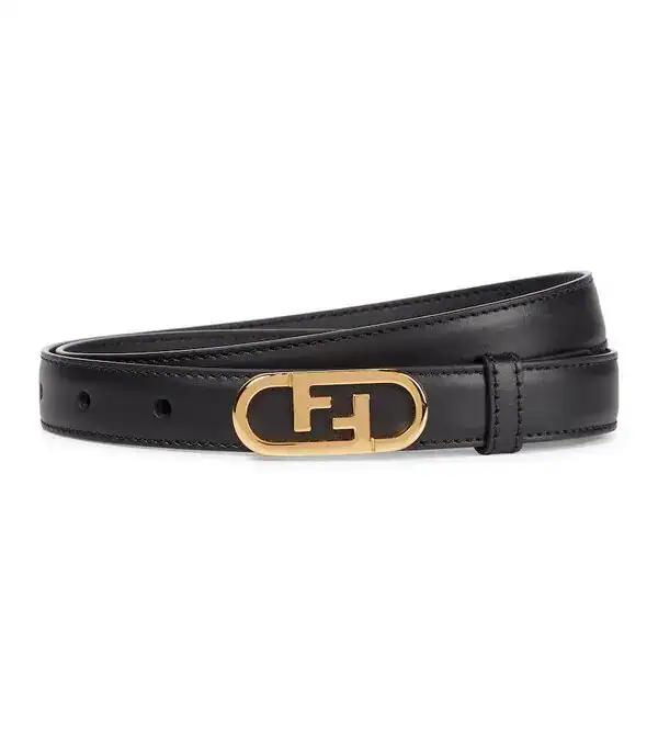 Fendi O’Lock Leather Belt Fendi O main image 3