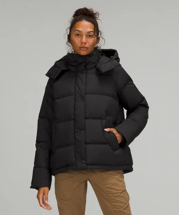 Lululemon Wunder Puff 600-down-fill Jacket - Black