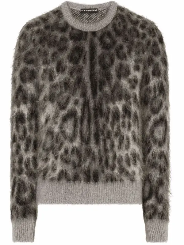 Dolce & Gabbana Leopard-print Jumper
