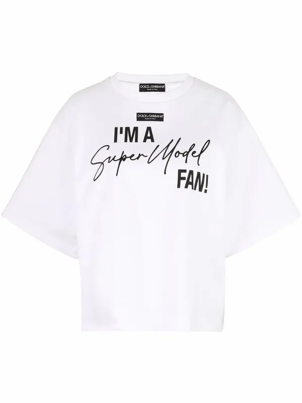 Dolce & Gabbana Slogan-print T-shirt