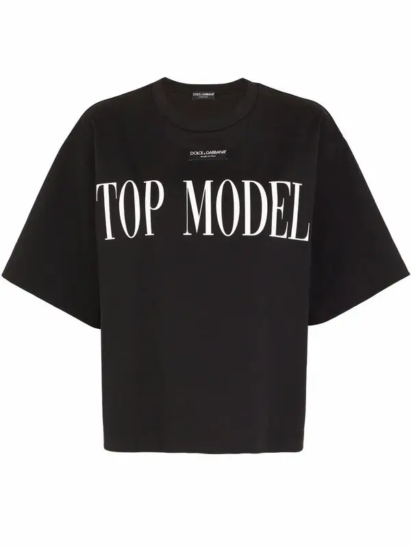 Dolce & Gabbana Slogan-print T-shirt