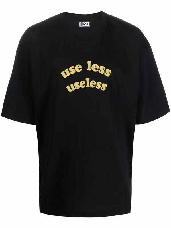 Diesel Slogan-print Oversized T-shirt