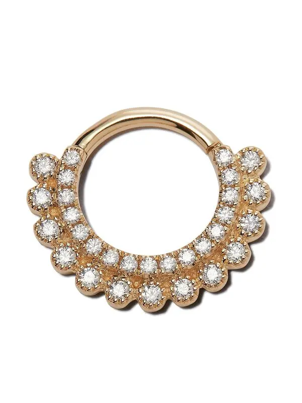 MARIA TASH 18kt Yellow Apsara Clicker Earring - Gold