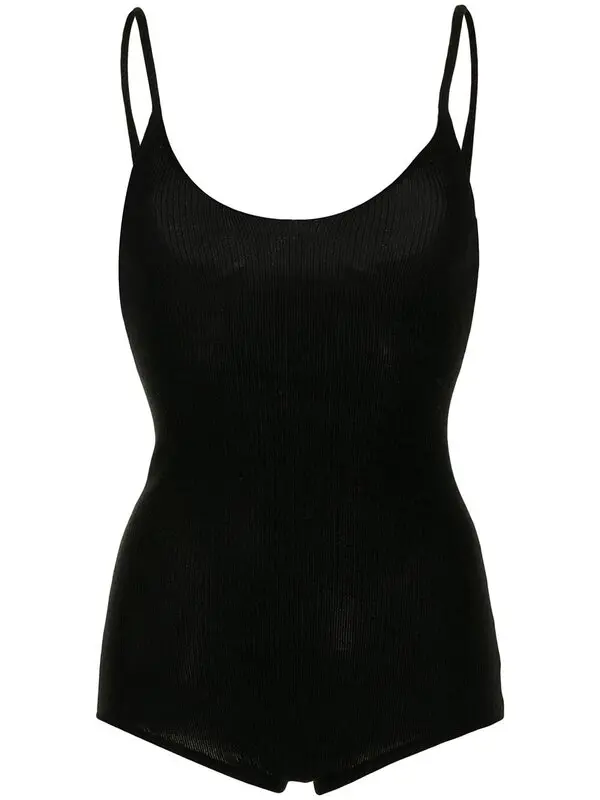 Cashmere In Love Joni Fine-knit Bodysuit - Black
