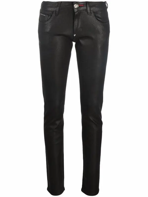 Philipp Plein Slim-fit Jeans - Black