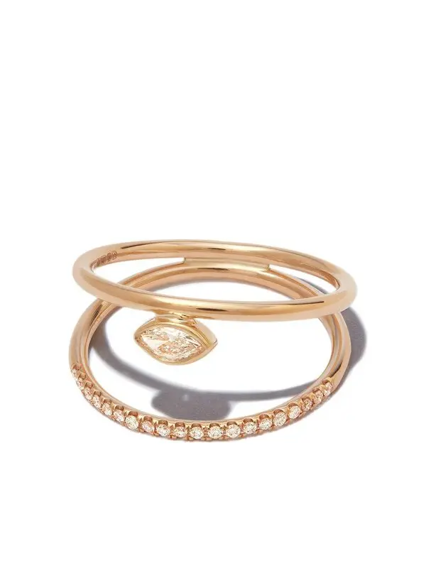 Zoe Chicco 14kt Yellow Diamond Ring