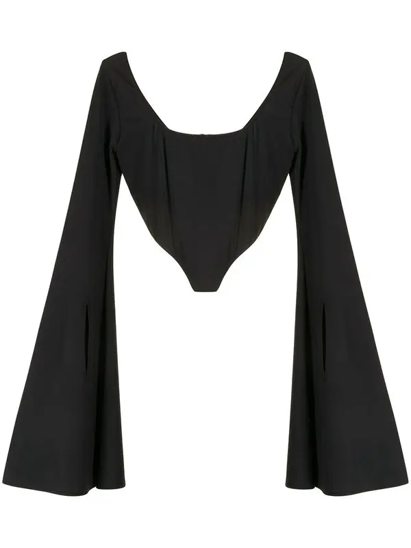 Natasha Zinko Jersey Corset Top