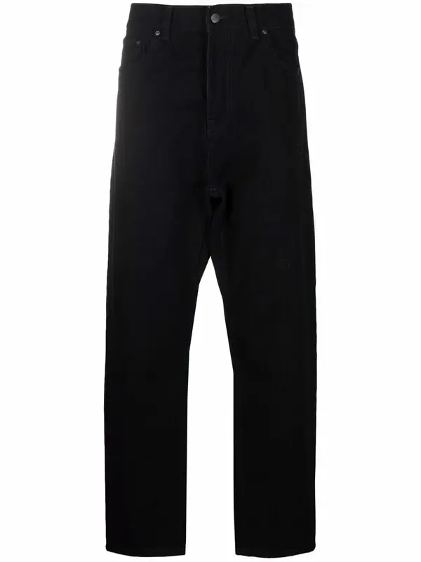 Carhartt Work In Progress Newel Straight-leg Trousers - Black