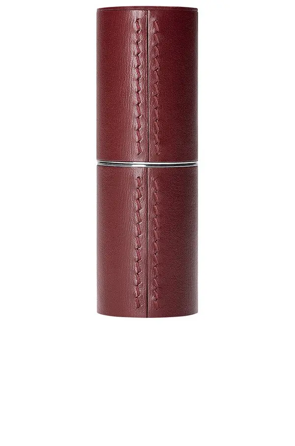 LA BOUCHE ROUGE PARIS Refillable Leather Case - Chocolate