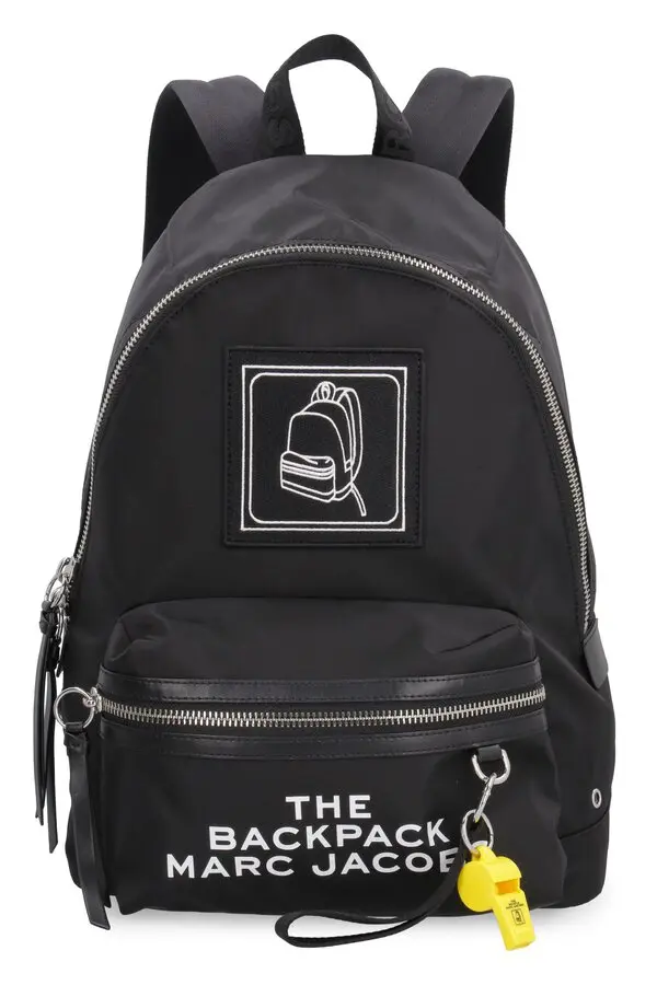 Marc Jacobs Large Logo-Patch Nylon Backpack Marc Jacobs The Large Backpack main image 2