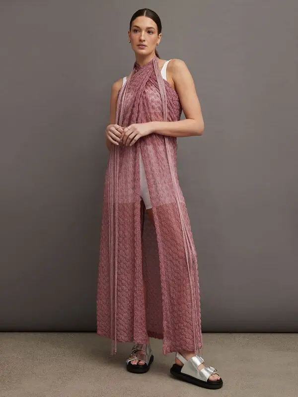 Missoni Long Cover Up - Pink
