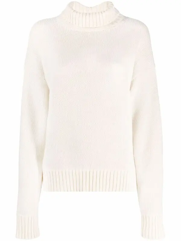 JIL SANDER Roll Neck Knitted Jumper