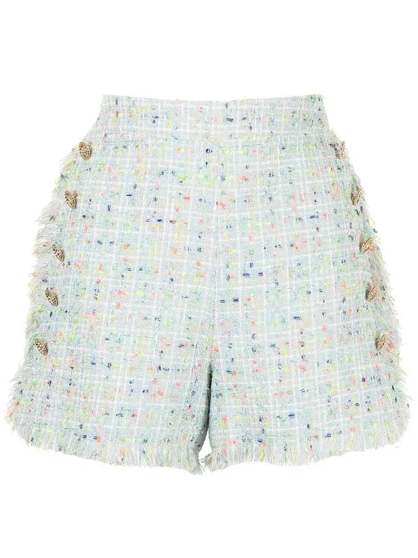 EDWARD ACHOUR PARIS Tweed-style Shorts