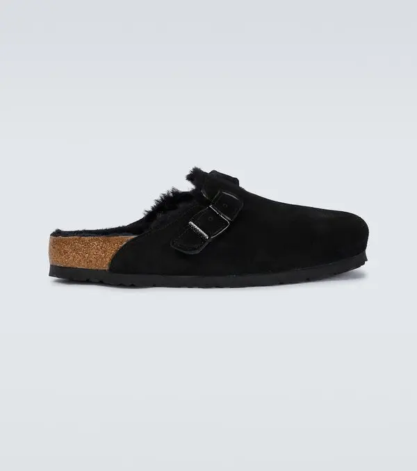 BIRKENSTOCK Boston Shearling Clogs