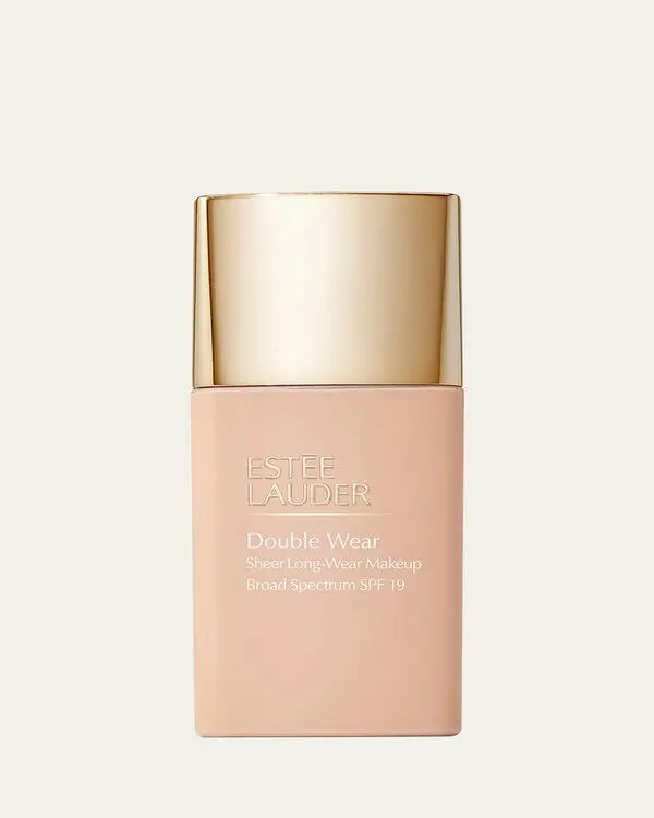 Estée Lauder Double Wear Sheer Long-wear Foundation Spf 19 - 1c1 Cool Bone