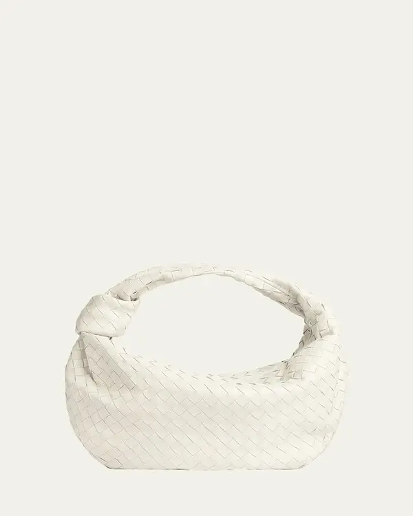 Bottega Veneta Jodie Hobo Bag - White