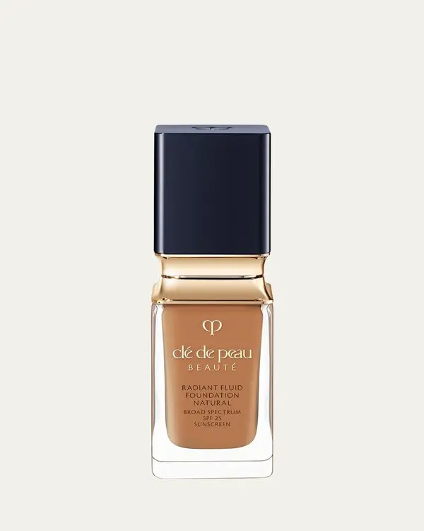 CLE DE PEAU BEAUTE Radiant Fluid Foundation Natural Spf 25, 1.1 Oz - B60 Deep Tan Ocher