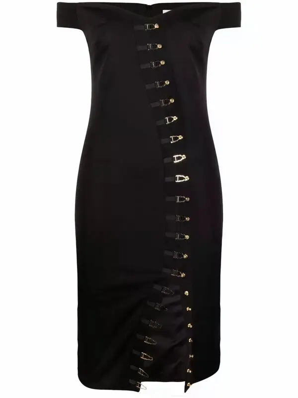 MURMUR Off-shoulder Midi Dress