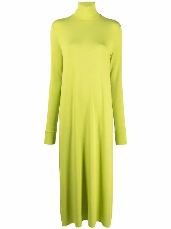 Raf Simons Midi High-neck Dress