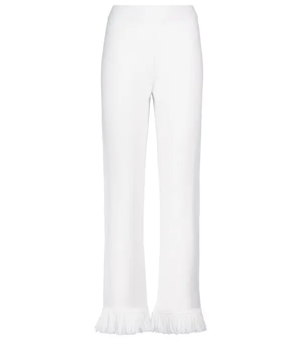 Alanui Cordillera Virgin Wool Fringed Pants