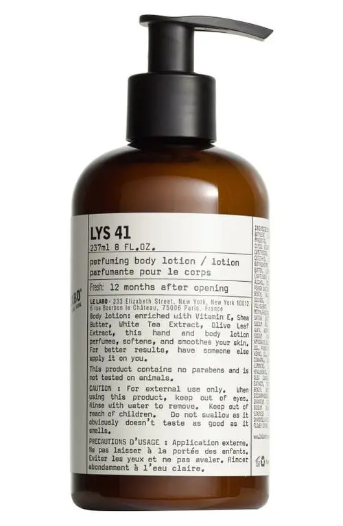 Le Labo Lys 41 Body Lotion