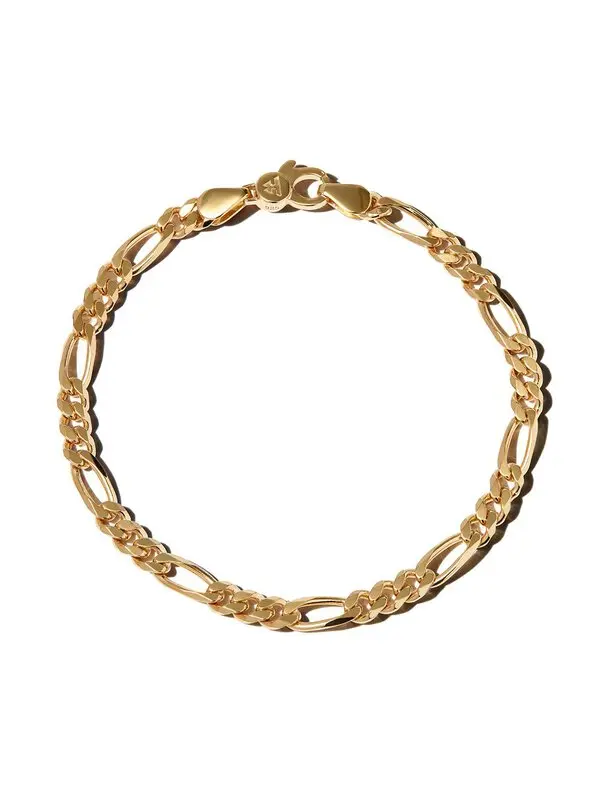 Tom Wood Figaro Chain Bracelet - Gold | Editorialist