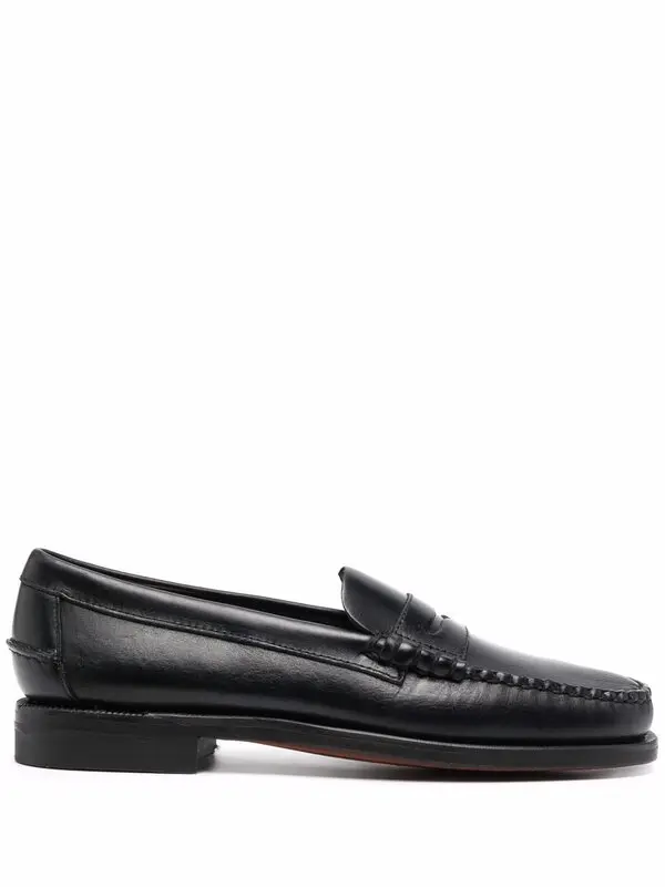 SEBAGO Leather Loafers - Black