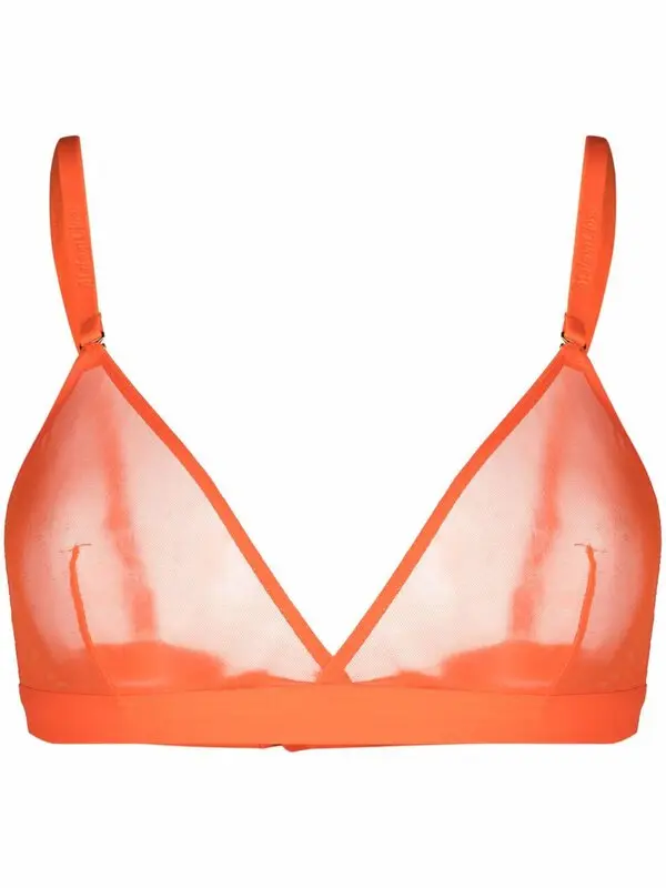 MAISON CLOSE Corps À Corps Triangle Bra - Orange
