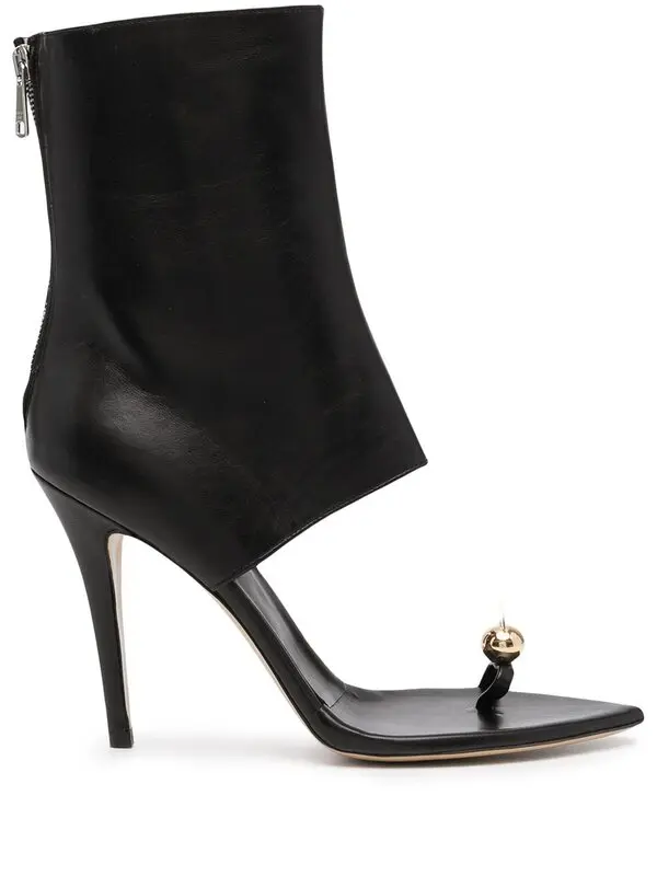 Natasha Zinko Open-toe High-heeled Boots
