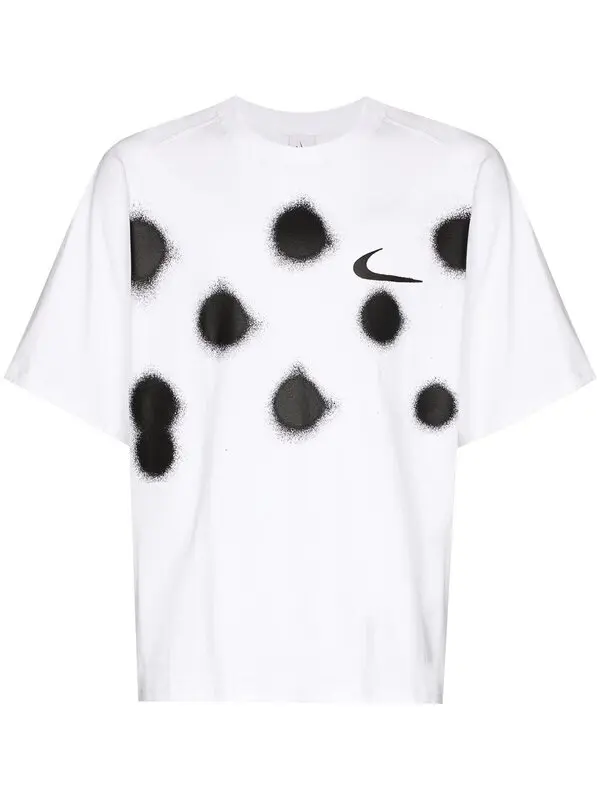 Nike X Off White X Off- Graffiti-print T-shirt - White