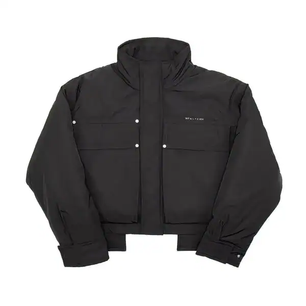 1017 Alyx 9sm Aviator Jacket - Black | Editorialist