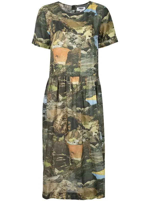 floral sage green bridesmaid dresses Olive Green Maxi T-Shirt Dress - Casual Dresses