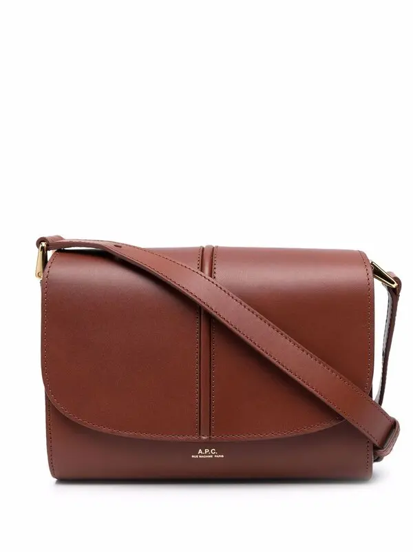A.p.c. Small Betty Horizon Crossbody Bag - Brown