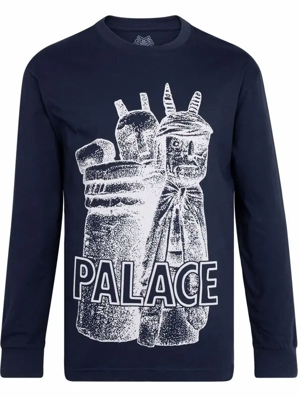 PALACE Winz Long-sleeve T-shirt - Blue