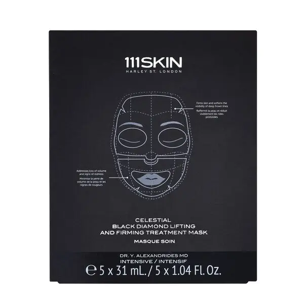 111SKIN Celestial Black Diamond Lifting And Firming Treatment Mask Box