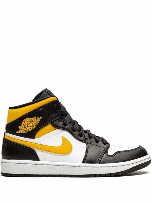 JORDAN Air 1 Mid Sneakers - Black