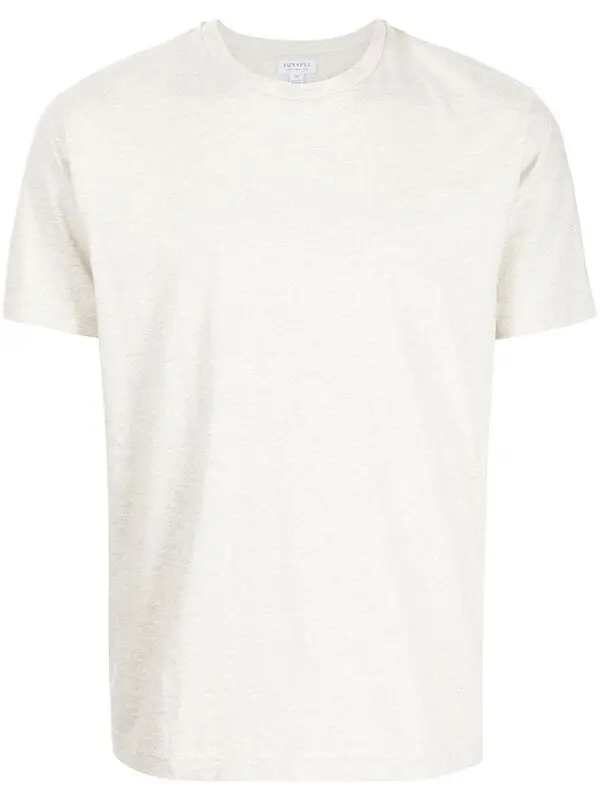Sunspel Round Neck T-shirt - White