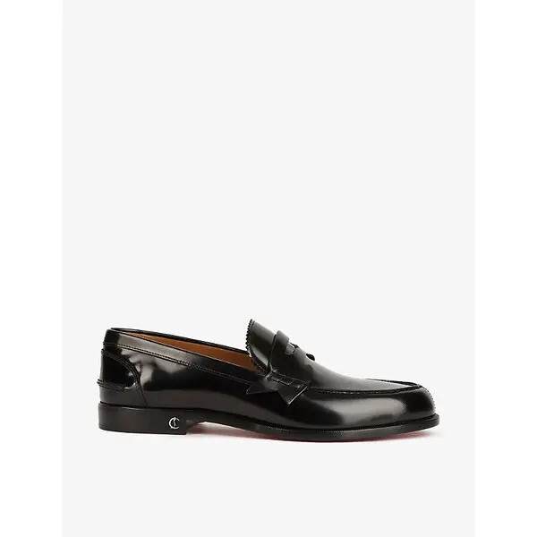 Christian Louboutin No Penny Flat Calf Abrasivato Ds - Black  display picture 3