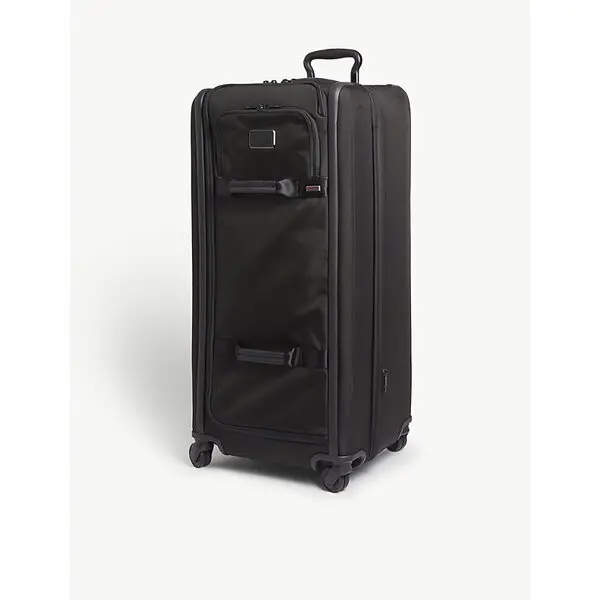 Tumi Tall 4 Wheeled Duffle Packing Case Black Editorialist
