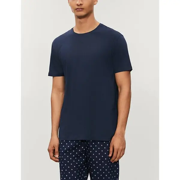 Derek Rose Basel Stretch-modal T-shirt - Blue