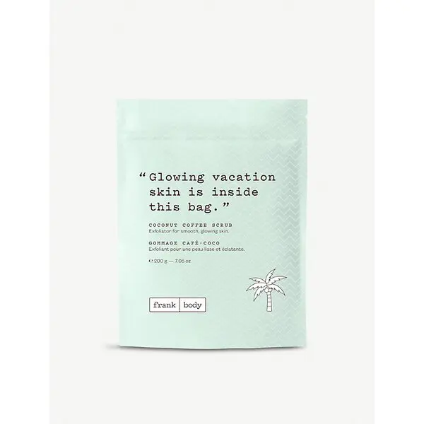 FRANK BODY Coconut Coffee Scrub 200g - Na