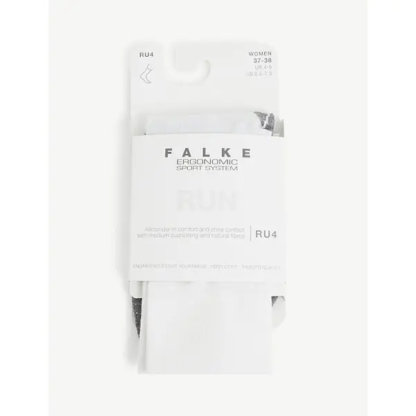 Falke Ru4 Run Cotton-blend Socks - White Mix