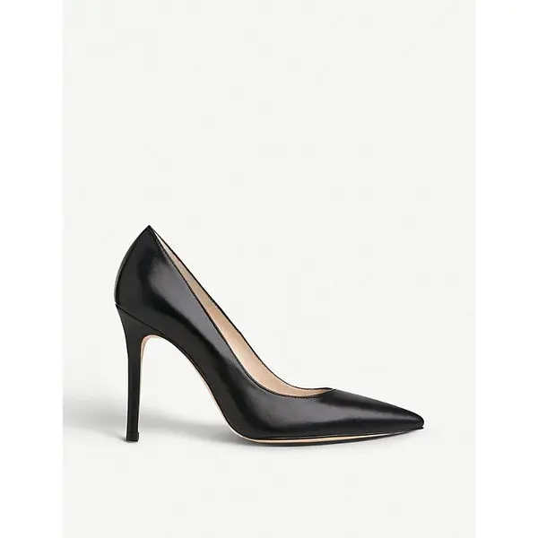 LK BENNETT Printed Courts - Bla-black