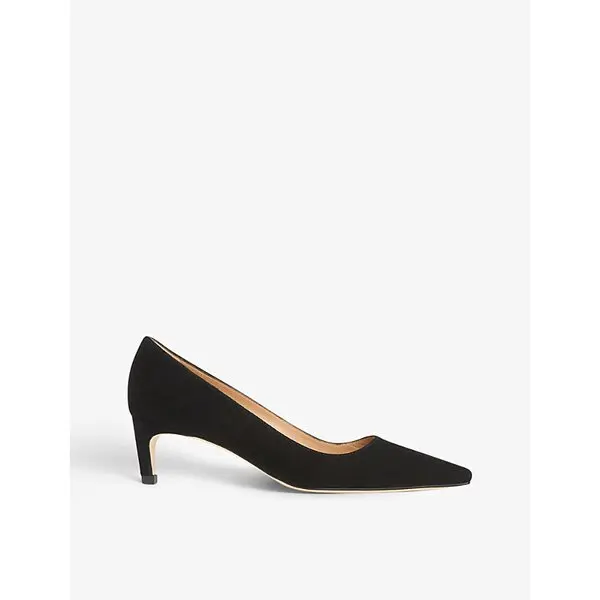 LK BENNETT Ava Suede Courts - Bla-black
