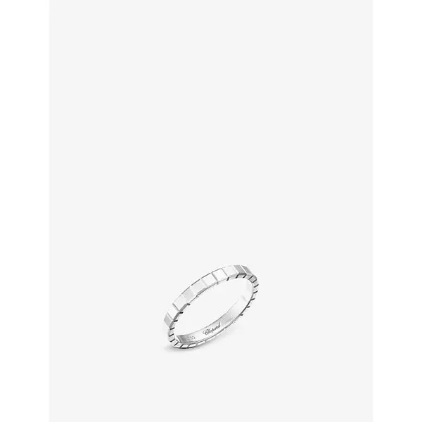 Chopard Ice Cube 18ct White-gold Ring - Fairmined White Gold