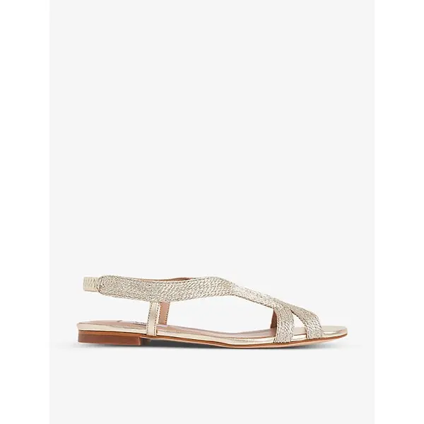 LK BENNETT Renee Open-toe Woven Sandals