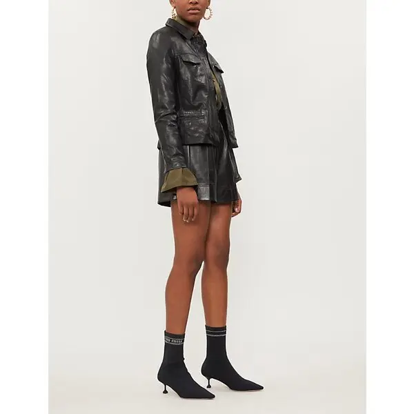 Zadig&Voltaire Liam Leather Jacket - Noir